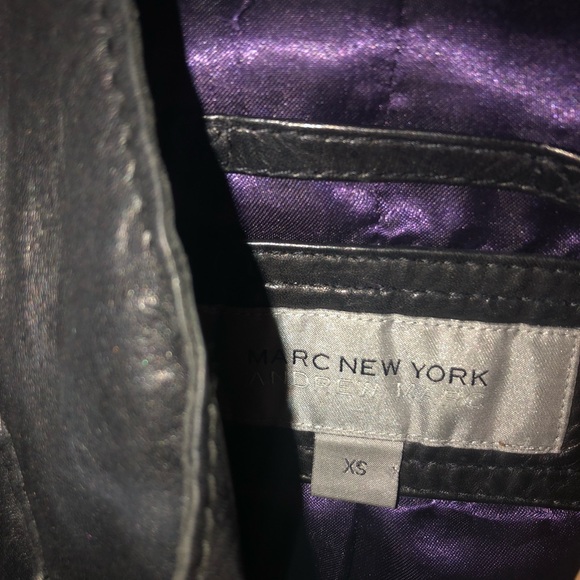 Jackets & Coats | Mac Jacobs Leather Motto Biker Jacket | Poshmark